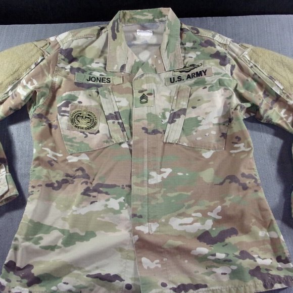 Jackets & Coats | Medium Army Usaf Scorpion Ocp Tactical Combat Jacket ...